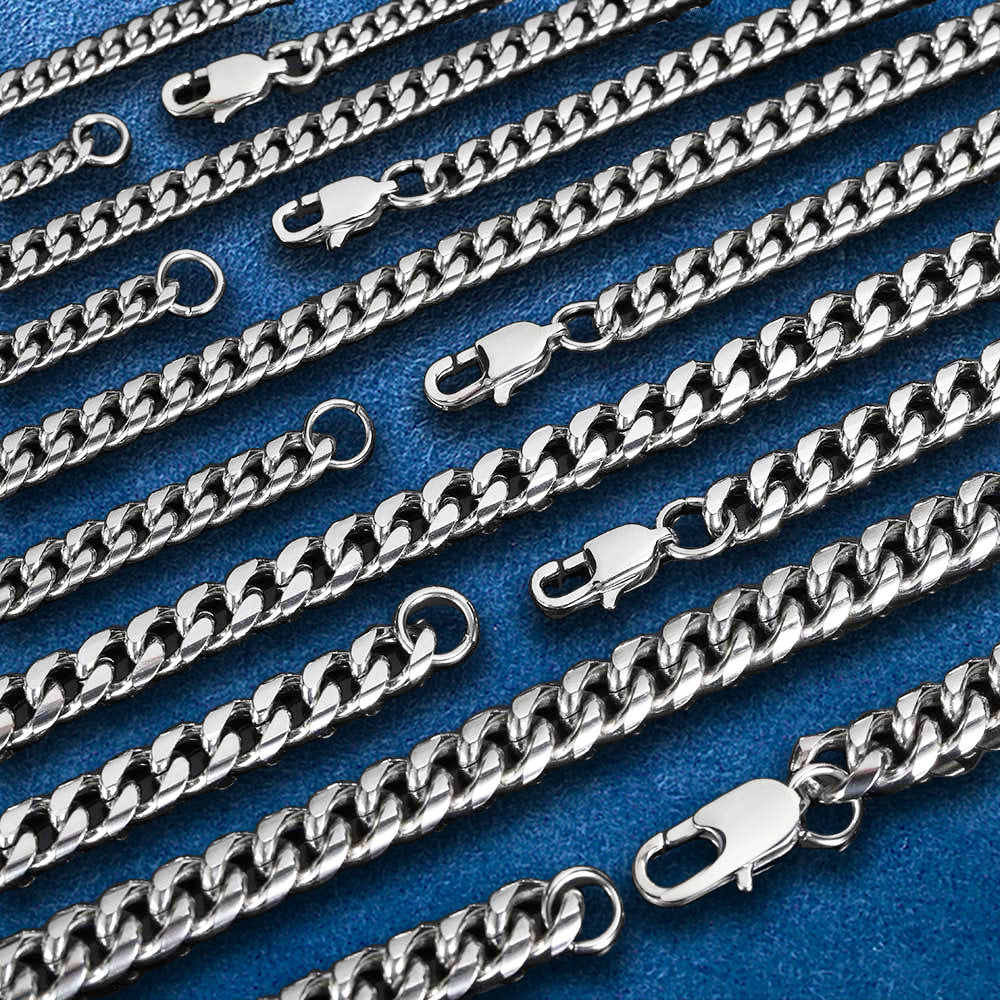 5mm Stainless Steel Miami Cuban Link Chain – IceZeusShop