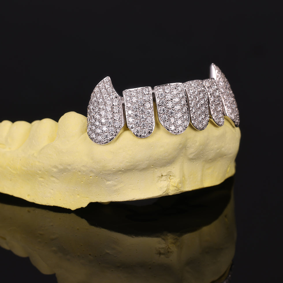 Bottom Grillz for Teeth – Customizable Gold & Silver Hip Hop Grillz ...