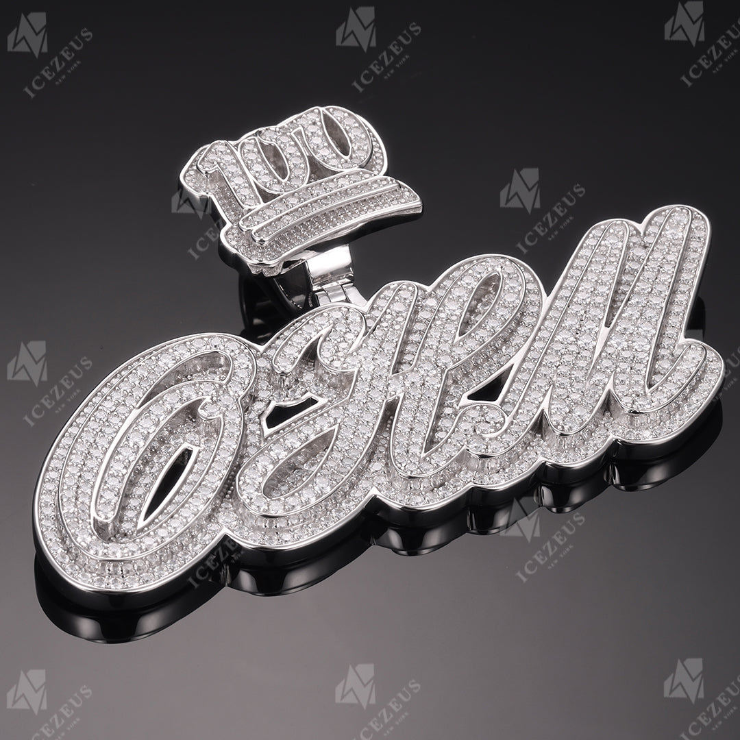 Custom Iced Out Letter Pendant – IceZeusShop