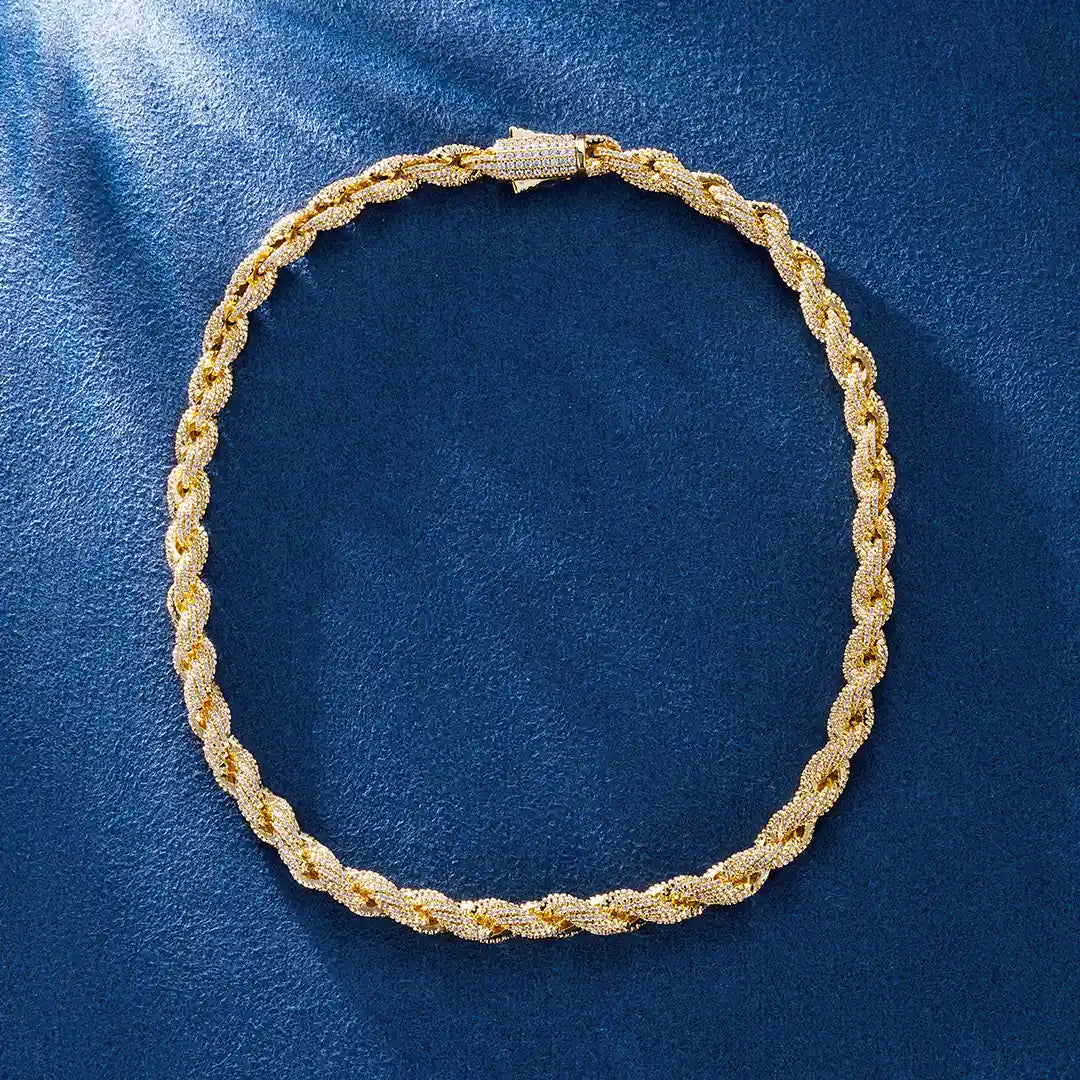 8mm Iced Out Rope Chain – IceZeusShop